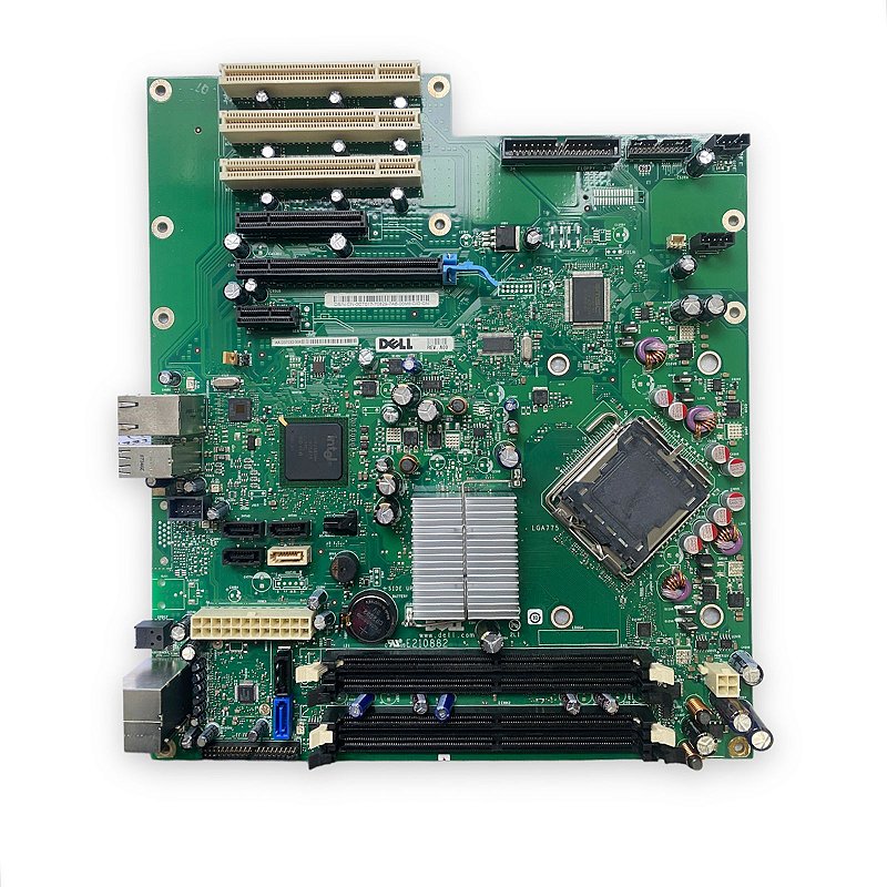 Placa Mãe DDR2 Desktop Dell Dimension 9200 0CT017 - Loja Paulicomp ...