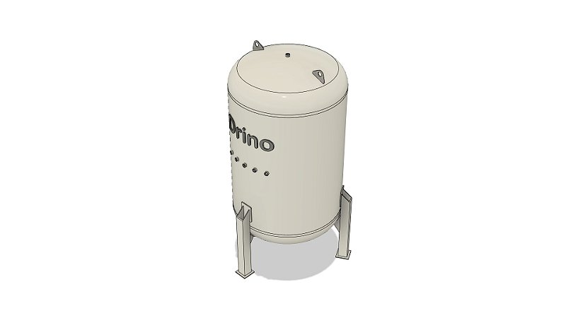 Tanque P1000 Vertical para GLP - Drino - Drino Indústria de Tanques S.A.