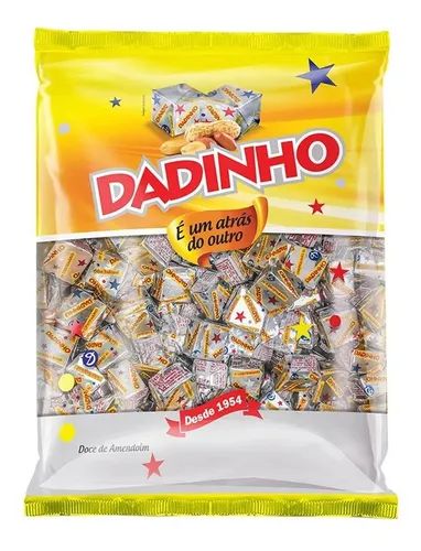 Dadinho Doce | Bala de Amendoim pacote 600g Dizioli - Avanci Brasil ...