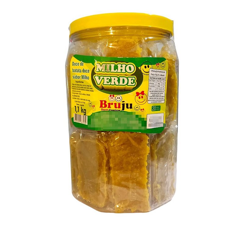 Doce de Milho Verde 1,1Kg Bruju - Avanci Brasil