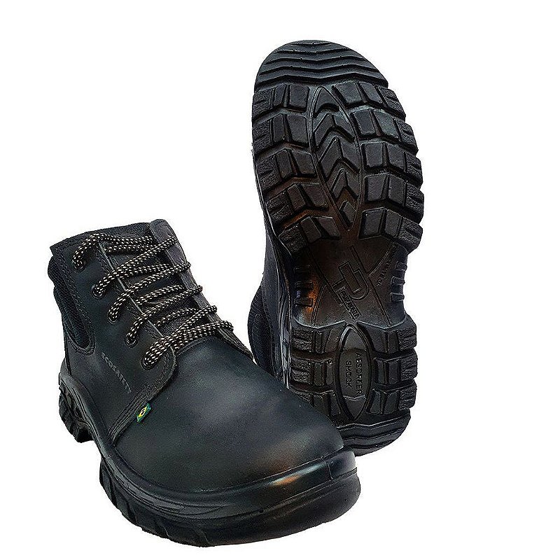 Botina latego preto n.40 PRIMAVERA - Monfer Ferramentas