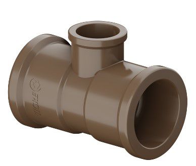 Tee Soldável 40X25 Redução - Monfer Ferramentas