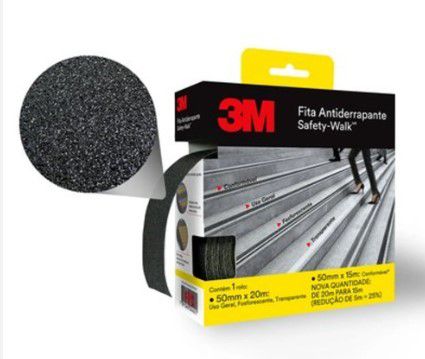 Fita Antiderrapante 48Mmx 20M Hb004521819 3M - Monfer Ferramentas