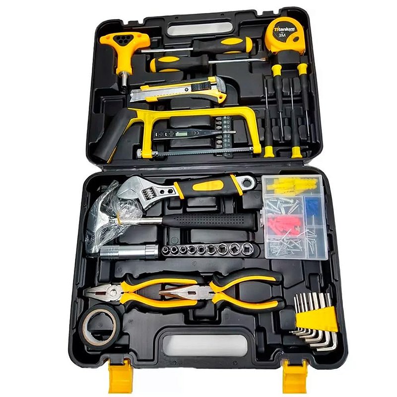 Jogo de ferramentas 134pcs 05775 - Monfer Ferramentas