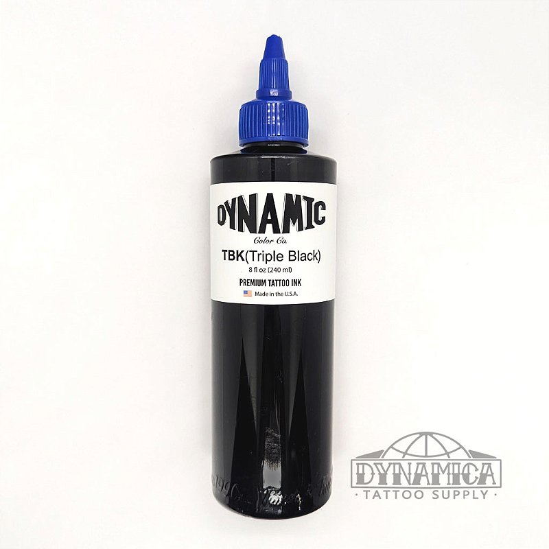Dynamic Triple Black - TBK - Preta - 240ml - Dynamica Tattoo Supply