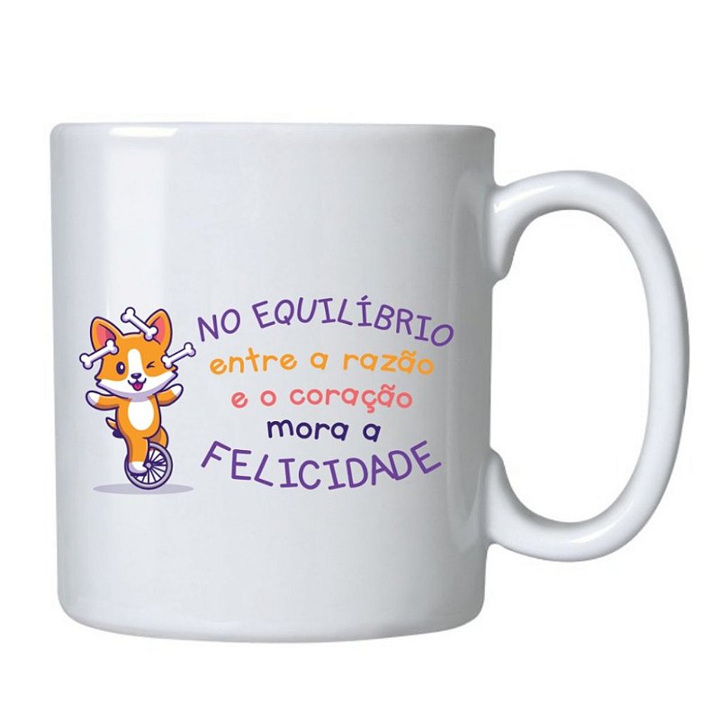 Caneca Tchuska Equilíbrio 325ml - Uau, é Tchuska!