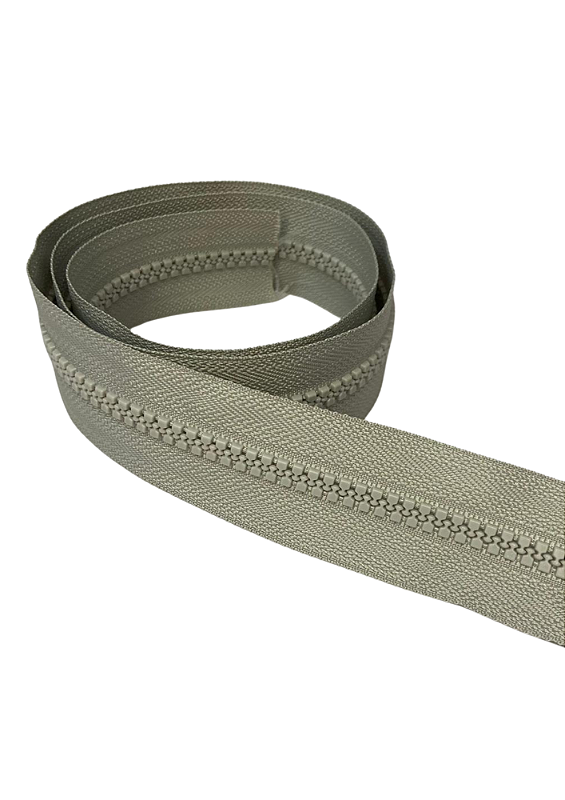 ZIPER 0,6 TRATORADO 1 METRO COR CINZA 0576 - JR PLASTICOS LOJA