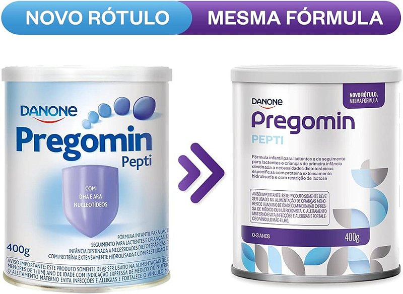 Fórmula Infantil Pregomin Pepti 400g - MyFórmulas