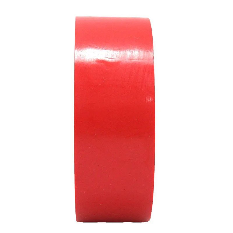 Fita Isolante Colorida Antichama 19mmX10m Vermelha - BARADEL Construções