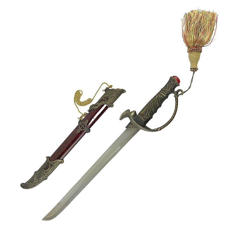 Agada Punhal Inglês Espada Medieval Decoração Coleção - Tenda Medieval