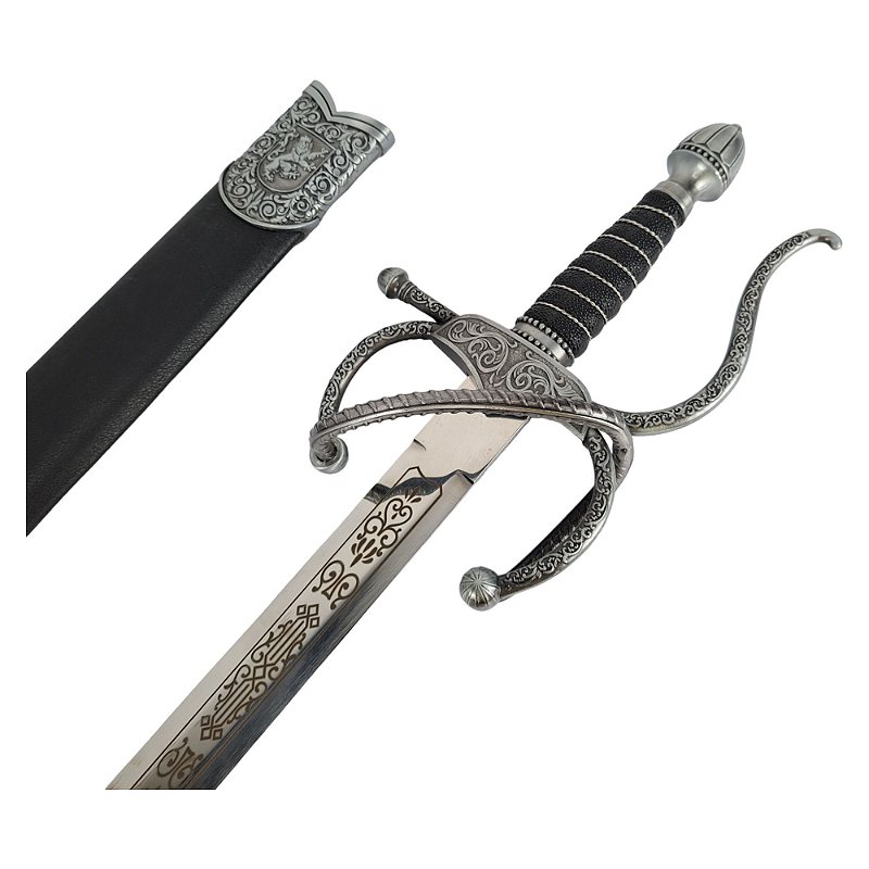 Espada Colada Del Cid Em Aço - Tenda Medieval