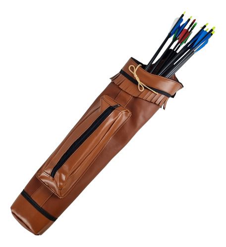 Aljava De Costas Courino - Alça Ajustável para 30 Flechas 🏹 - Tenda ...
