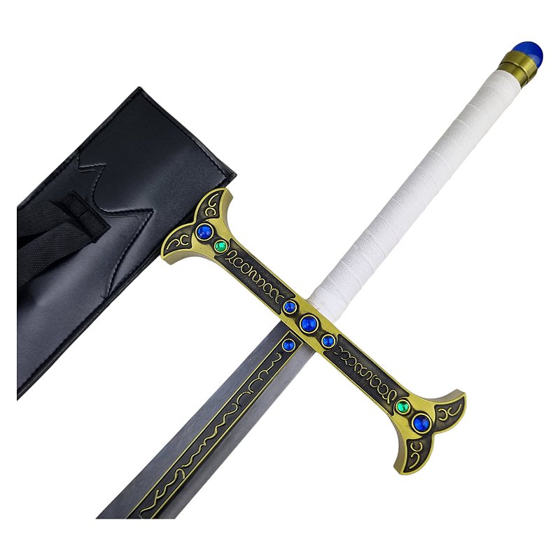 Espada Yoru Dracule Mihawk One Piece - Réplica em Aço ⚔️🏴‍☠️ - Tenda ...