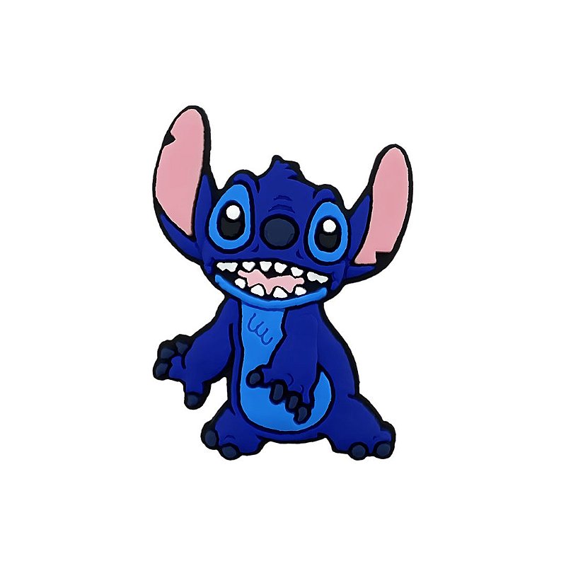 Aplique Emborrachado Personagem Stitch Sorrindo - Brilhos e Artes ...