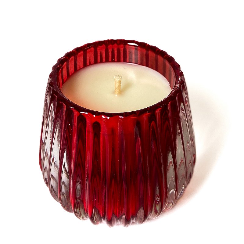 Vela Aromática Pitanga Negra 110g - 100% Cera Vegetal - Elfa Zen