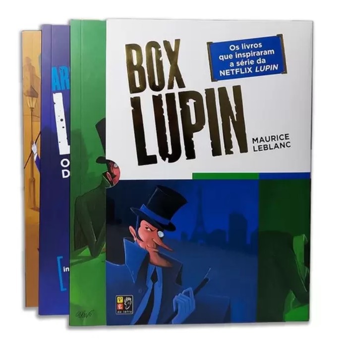 Box Lupin - Arsène Lupin Com 3 Livros - Aquarela Livros