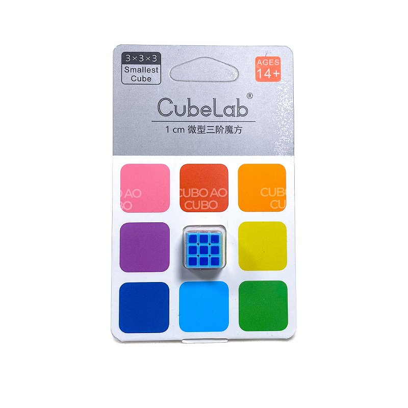 Cubo Mágico Cube Lab Mini Cubo 1 CM - Original - Cubo ao Cubo - A Sua ...