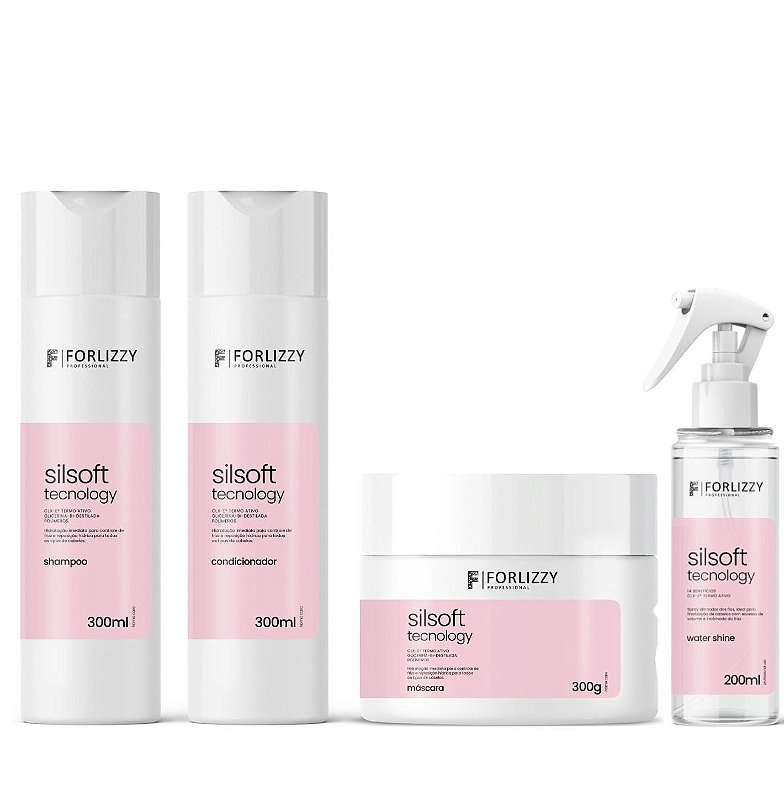 Silsoft Tecnology Hidratação | KIT HOME CARE - Forlizzy Professional