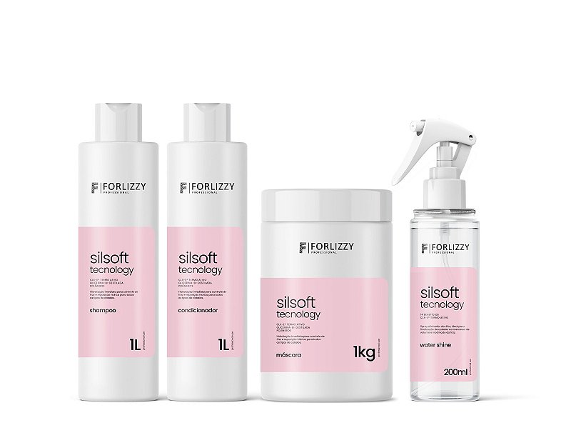 Silsoft Tecnology Hidratação | KIT PROFISSIONAL - Forlizzy Professional