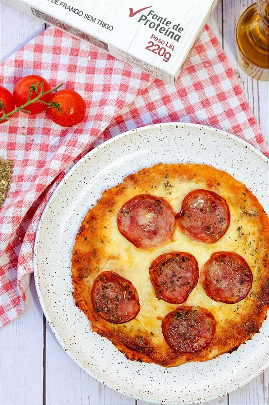Pizza Pró Calabresa - Pizza Pró | Pizzas Proteicas