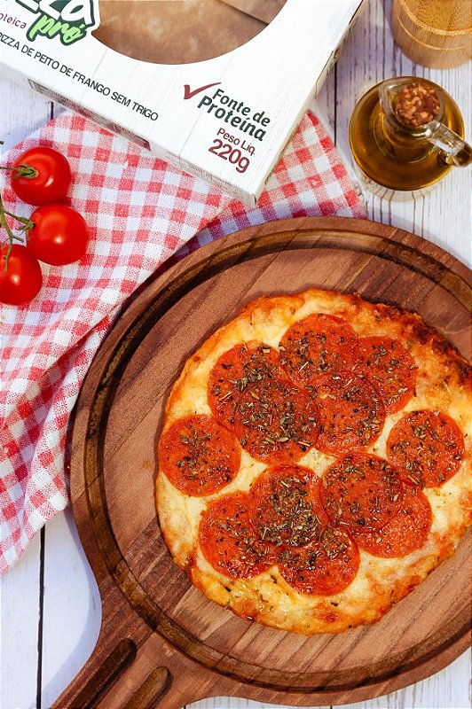 Pizza Pró Pepperoni - Pizza Pró | Pizzas Proteicas