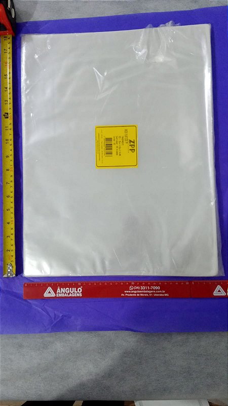 SACO PP 35 X 45 0,08 PC C/ 1 KG APROX79 UND - Ângulo Embalagens