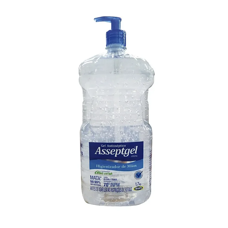 GEL ASSEPT 1.7KG CRISTAL - Ângulo Embalagens
