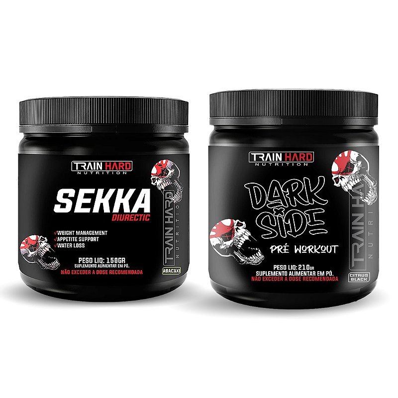 Combo Fique Trincado com Pré Treino + Diurético | Train Hard Nutrition ...