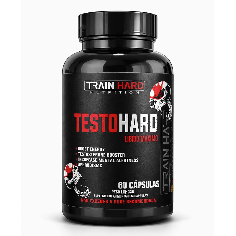 Testo Hard Train Hard Nutrition | Suporte para Performance e Vigor ...