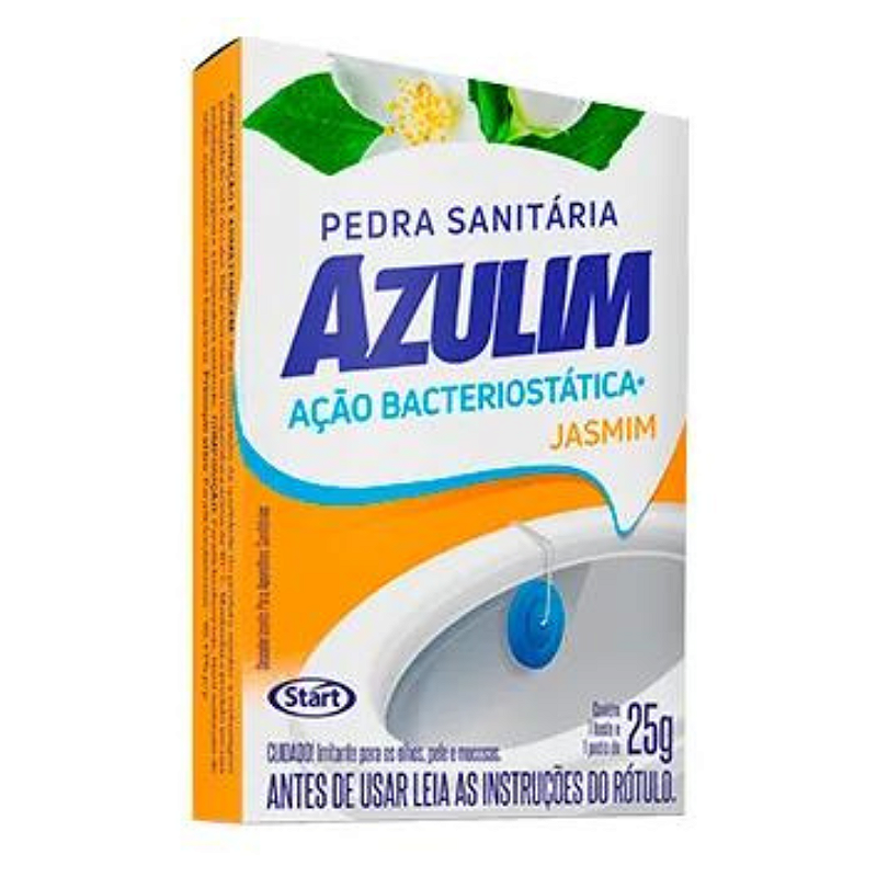 Pedra Sanitária Azulim Jasmim 37g | Start Azulim - Natulimp