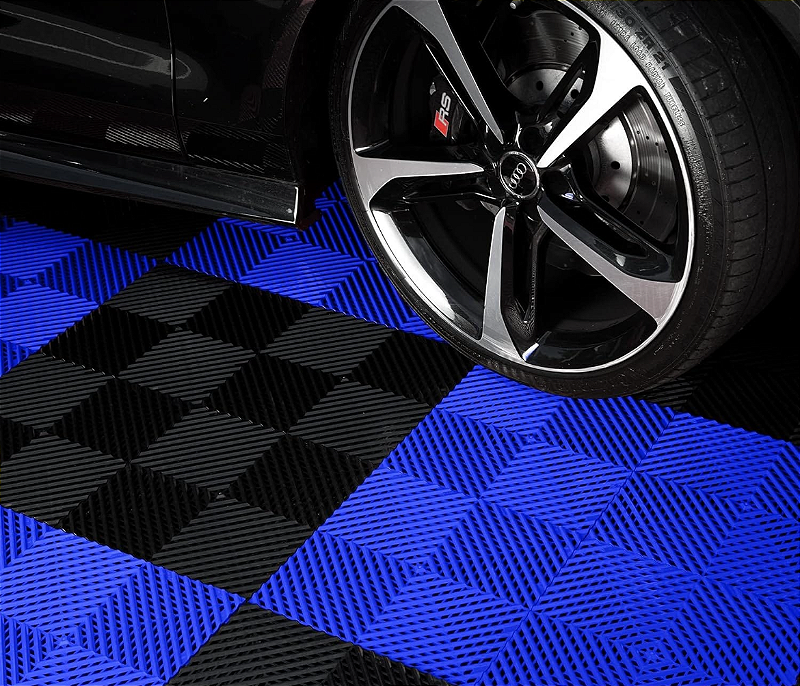 Piso Plástico Modular Automotivo - Azul - 33x33cm - WNUMODULAR - WNU ...