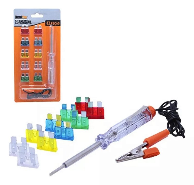 Kit Eletrica 11pcs Bestfer - PraCasa Lorenzet