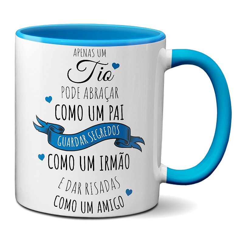 Caneca Tio É Como Um Pai Presente Xícara Personalizada - Minha Caneca