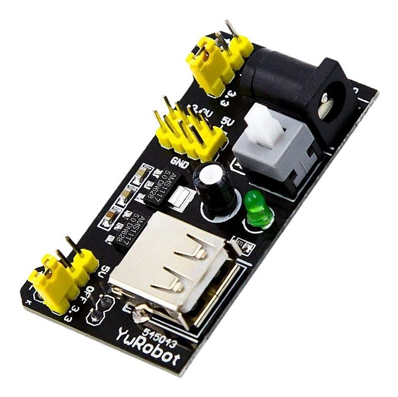 Módulo Fonte 12V 5,0V 3,3V Ajustável para Protoboard - Smartcomp seu ...