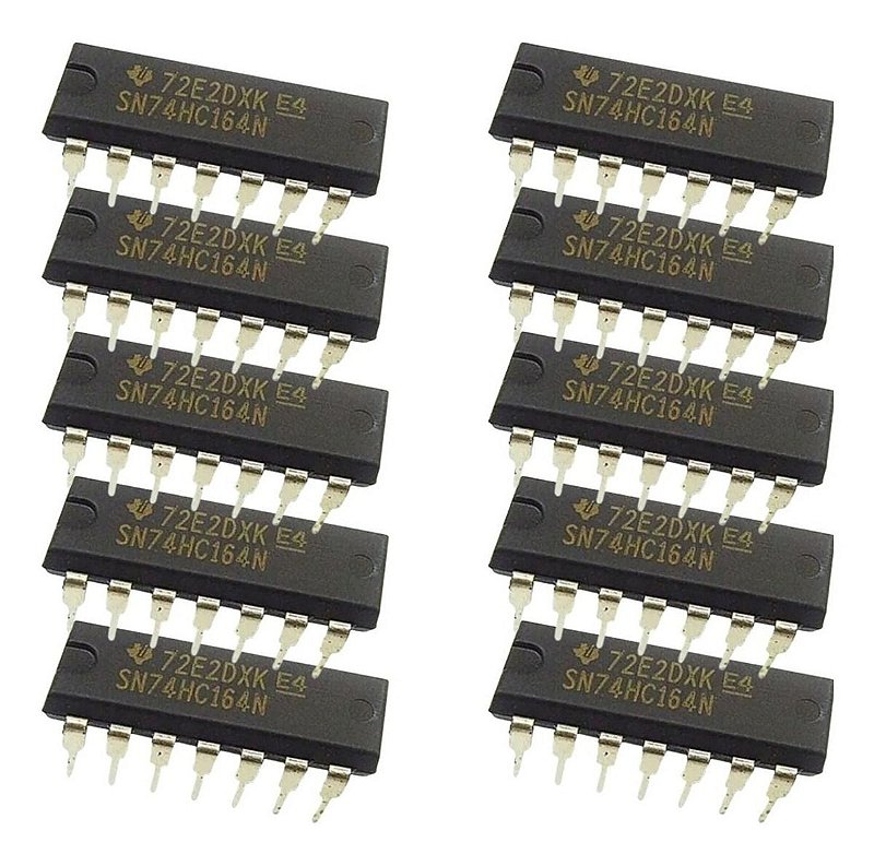 C.I Sn74Hc164 Circuito Integrado - Shift Register - 10 Peças ...