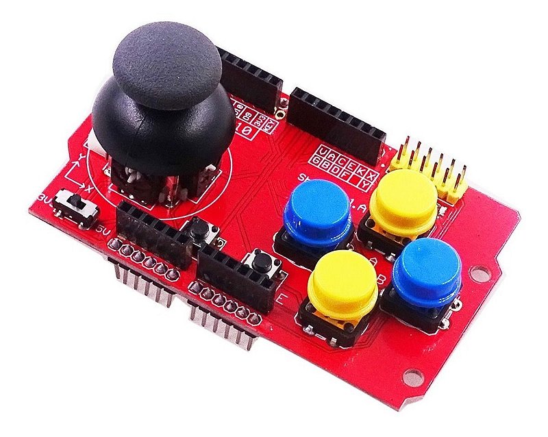 Modulo Joystick Shield V1 Para Arduino - Smartcomp seu fornecedor ...