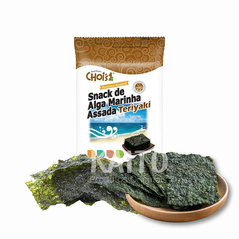 Snack De Alga Marinha Assada Teriyaki Chois 10g - Lojas Kaito - A ...