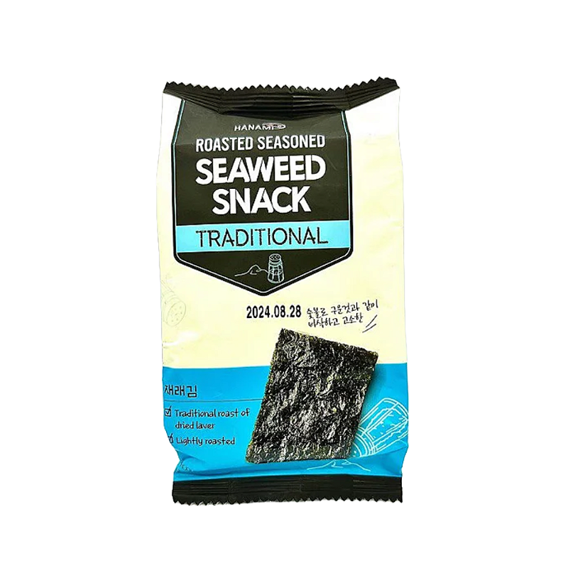 Snack Alga Marinha Sabor Tradicional Hanami 4g - Lojas Kaito - A melhor ...