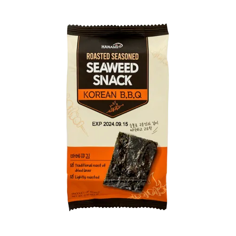 Snack Alga Marinha Sabor BBQ Hanami 4g - Lojas Kaito - A melhor Loja ...