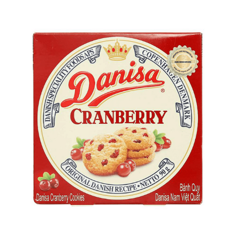Biscoito Amanteigado Danisa Cranberry 90g - Lojas Kaito — O melhor dos ...