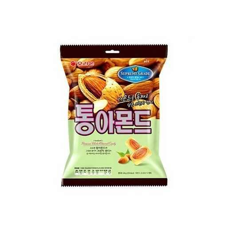 Bala Coreana Whole Almond Amêndoa Orion 90g - Lojas Kaito — O melhor ...
