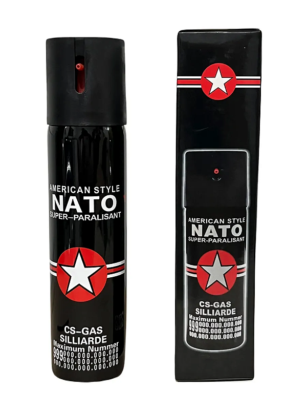 SPRAY DE PIMENTA NATO 110ML - IMPACTO-X ARTIGOS MILITARES