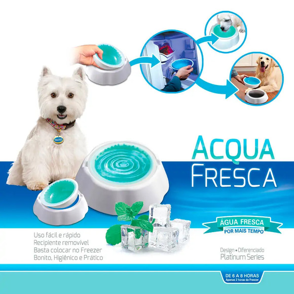 Bebedouro Térmico Água Fresca Chalesco 350ml - Zooloja Pet Shop