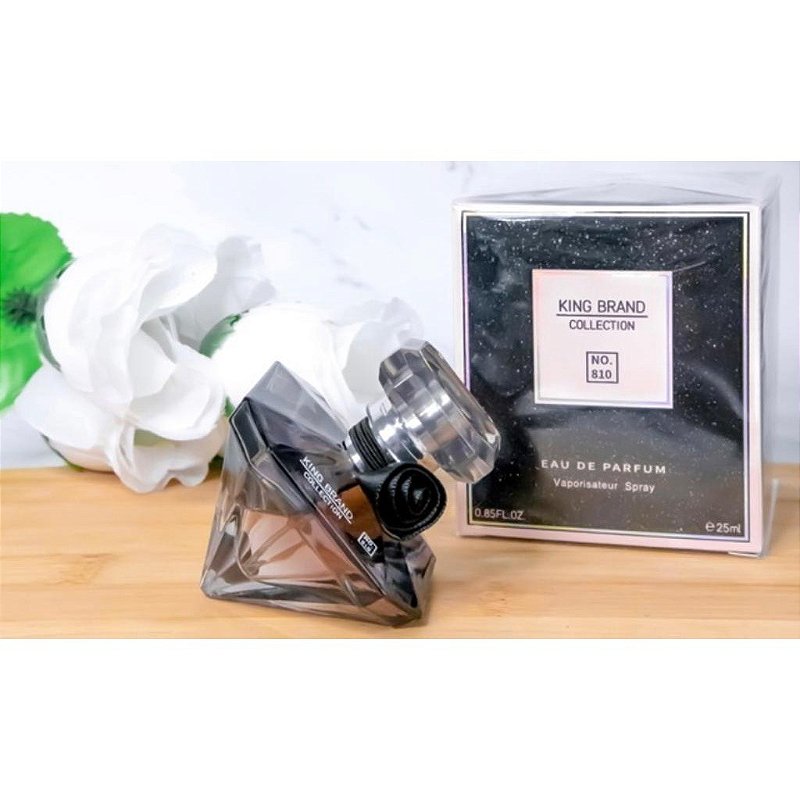 King Brand Collection Nº 810 EDP 25ml Feminino - Cheiro bom
