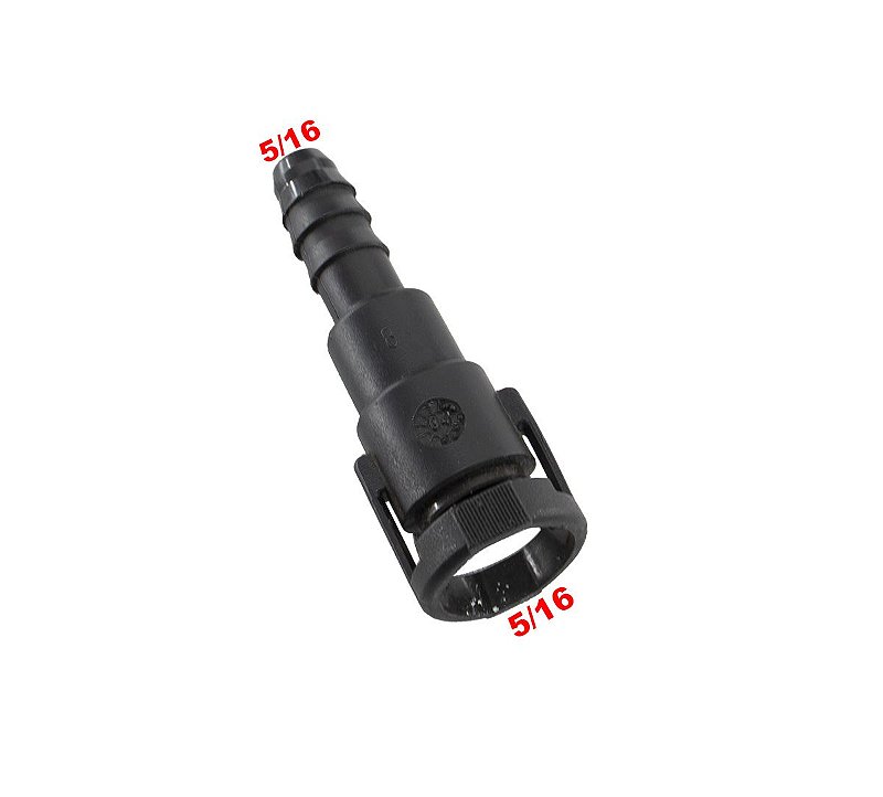 Quick Conector 5/16 Universal - Paraíso das Mangueiras - Loja Online