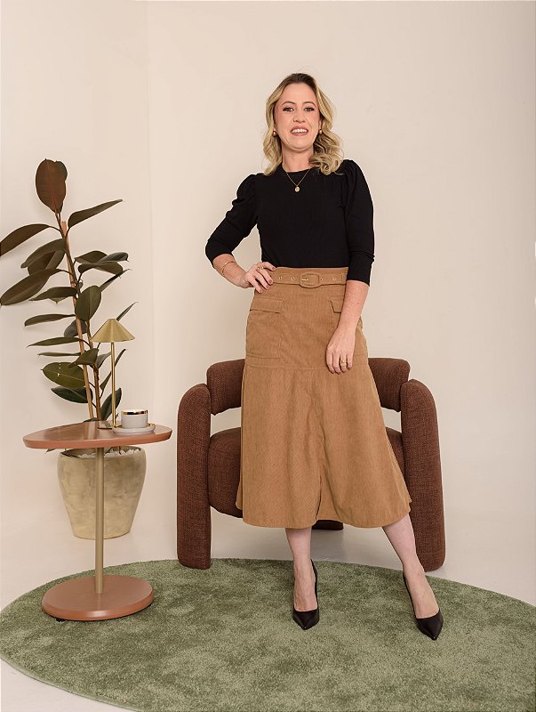 Saia Iris Camel - LYNA