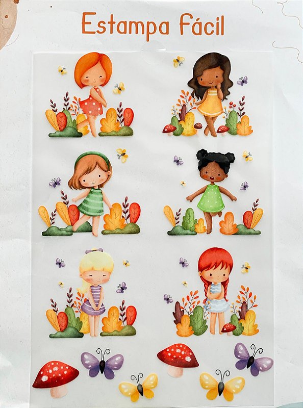 Estampa Fácil - Meninhas 2 - Clube dos Paninhos