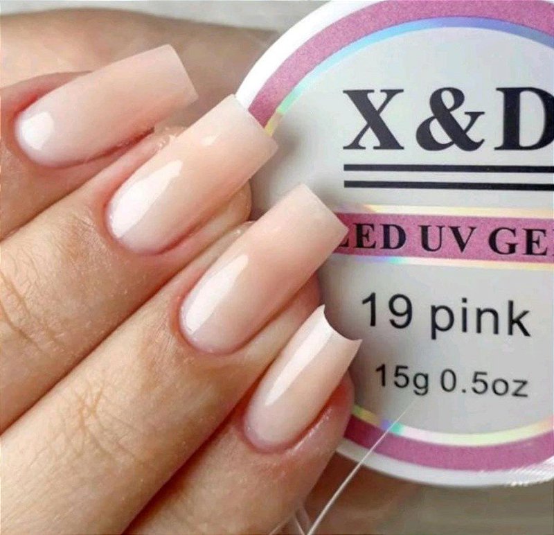 Gel X&D 19 Pink 15gr - Beleza Unika
