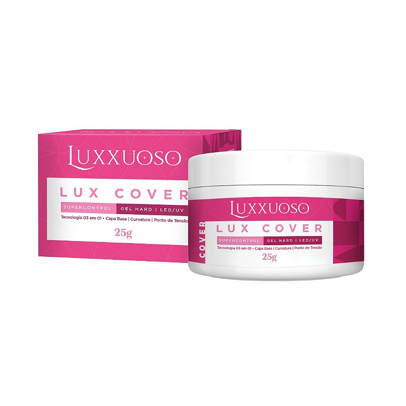 Luxxuoso Gel Hard Lux Cover 25g - Beleza Unika
