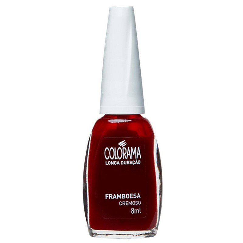 Colorama Esmalte 8ml - Framboesa - Beleza Unika